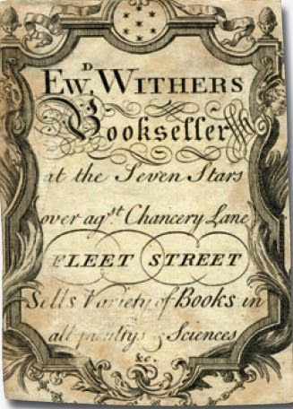 BOOKTRYST: Meet Edward Withers, Bookseller, c. 1735