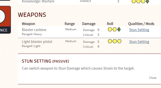 Star Wars Adversaries / SWRPG NPC – non player character database and ...