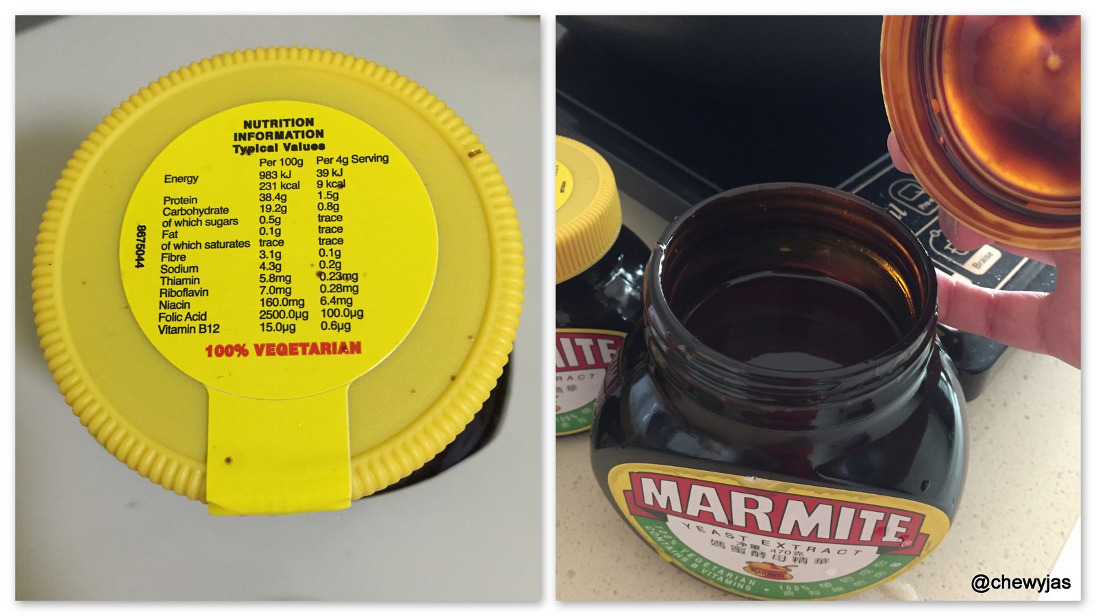ChewyJas - Singapore Lifestyle Blogger : [Recipe] Marmite4UMarmite4Me ...