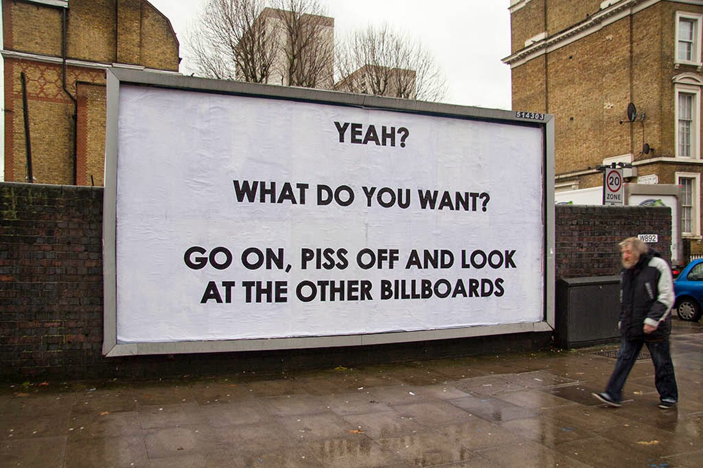 Mobstr unveils “Aggressive Advertising”, a new billboard in London, UK ...