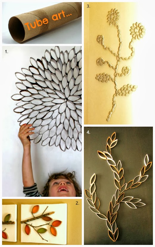 Tissue Paper Tube Art at Lynda Tawney blog