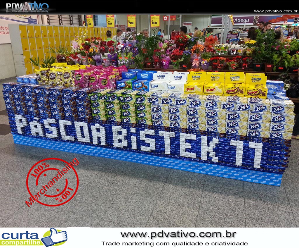 PDV Criativo: Ação de Merchandising Mondelez ~ PDV Ativo