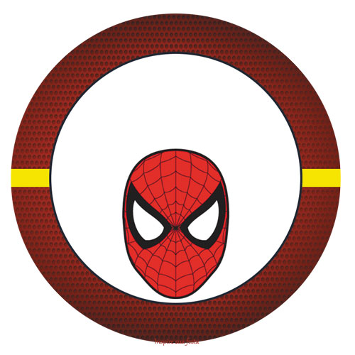 Spiderman: Free Printable Labels, Free Party Printables and Invitations ...