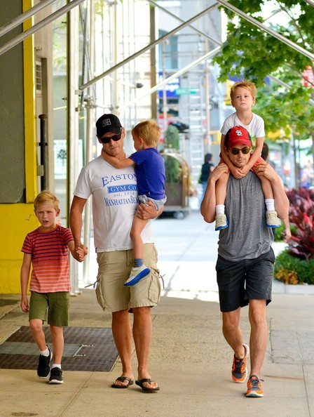 Matt Bomer and Family Out And About | Oh yes I am