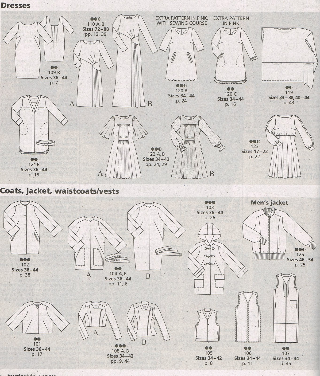 Burda Style 12/2015 - SMF Designs and Friends