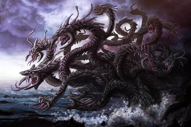 MITOLOGÍA PARA NIÑOS: La hidra de Lerna o el monstruo de las mil ...