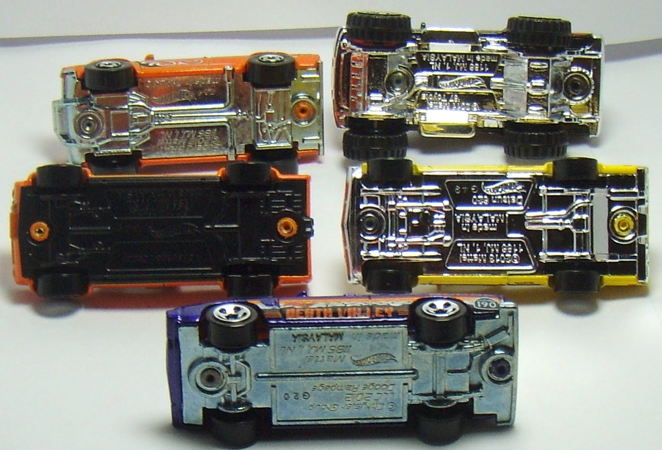 Comparison: Hot Wheels Mini Trucks!