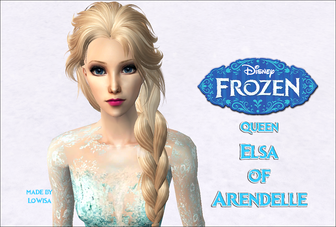 Lowi♥Sims: ★Update★ Elsa the Snow Queen