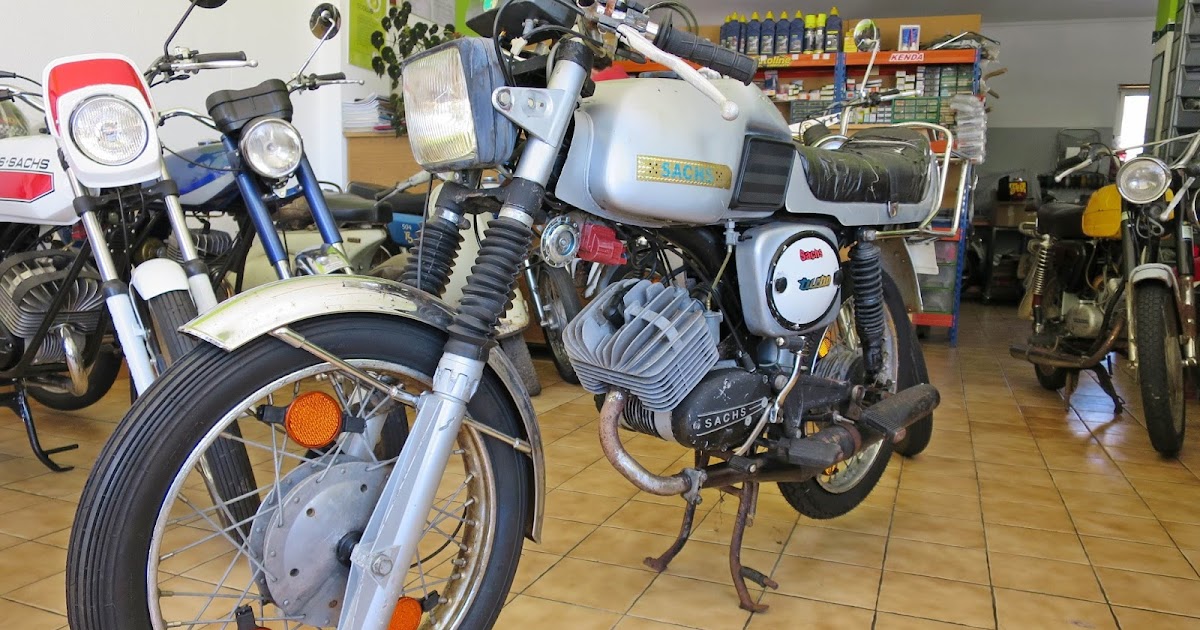 Motorizada SIS Sachs de 1980 - Oficina Moto & Restauro
