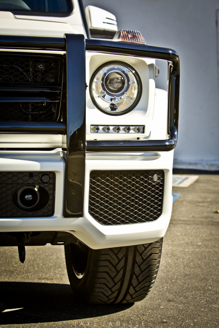 2013 Matte White Mercedes Benz G63 AMG by Platinum Motersports ...