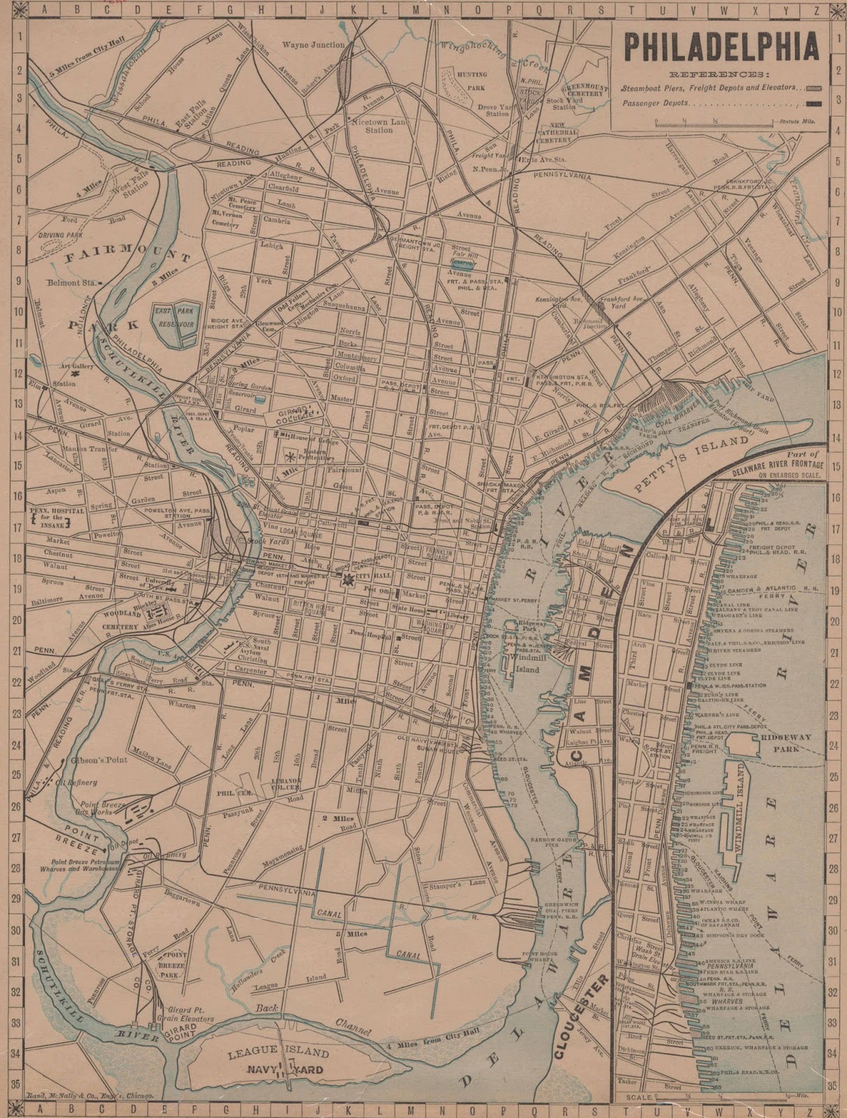 GIS Research and Map Collection: France, Germany, Philadelphia, and ...