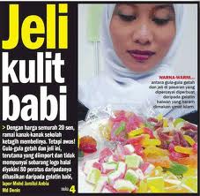 Jeli Dari Kulit Babi, Gula-gula Gelatin babi ~ Halal Mart