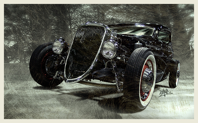 Hot Rod Ballpoint Pen - Hot Rod Art clearance shop online www.sunsetsc.com