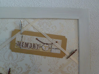 Marly Design: DIY memoriepaneel / memory panel