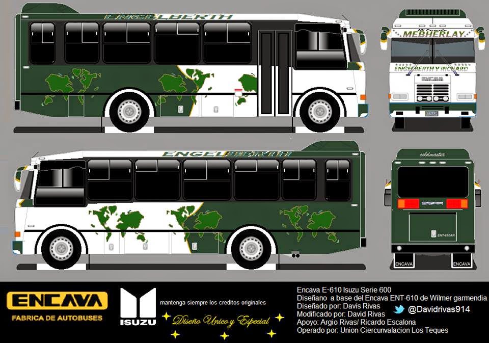 điઽ૯ñѳઽ đ૯ вષઽ૯ઽ Y ઽkiท૯ઽ √૯ท૯zѳℓαทoઽ: Encava E-610 Isuzu Serie 600 By ...