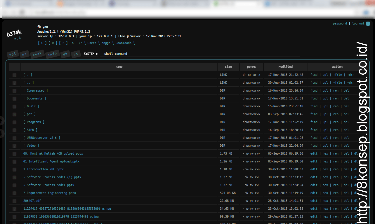 pengertian webshell dan cara menggunakan webshell - 8 konsep