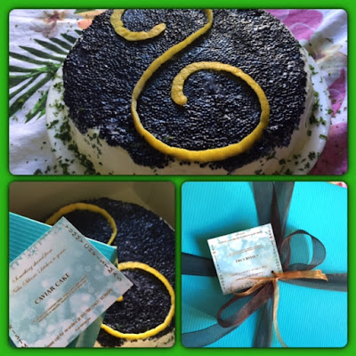 Fried Chicken for the Soul.: Let's Cook My Way: CAVIAR CAKE!