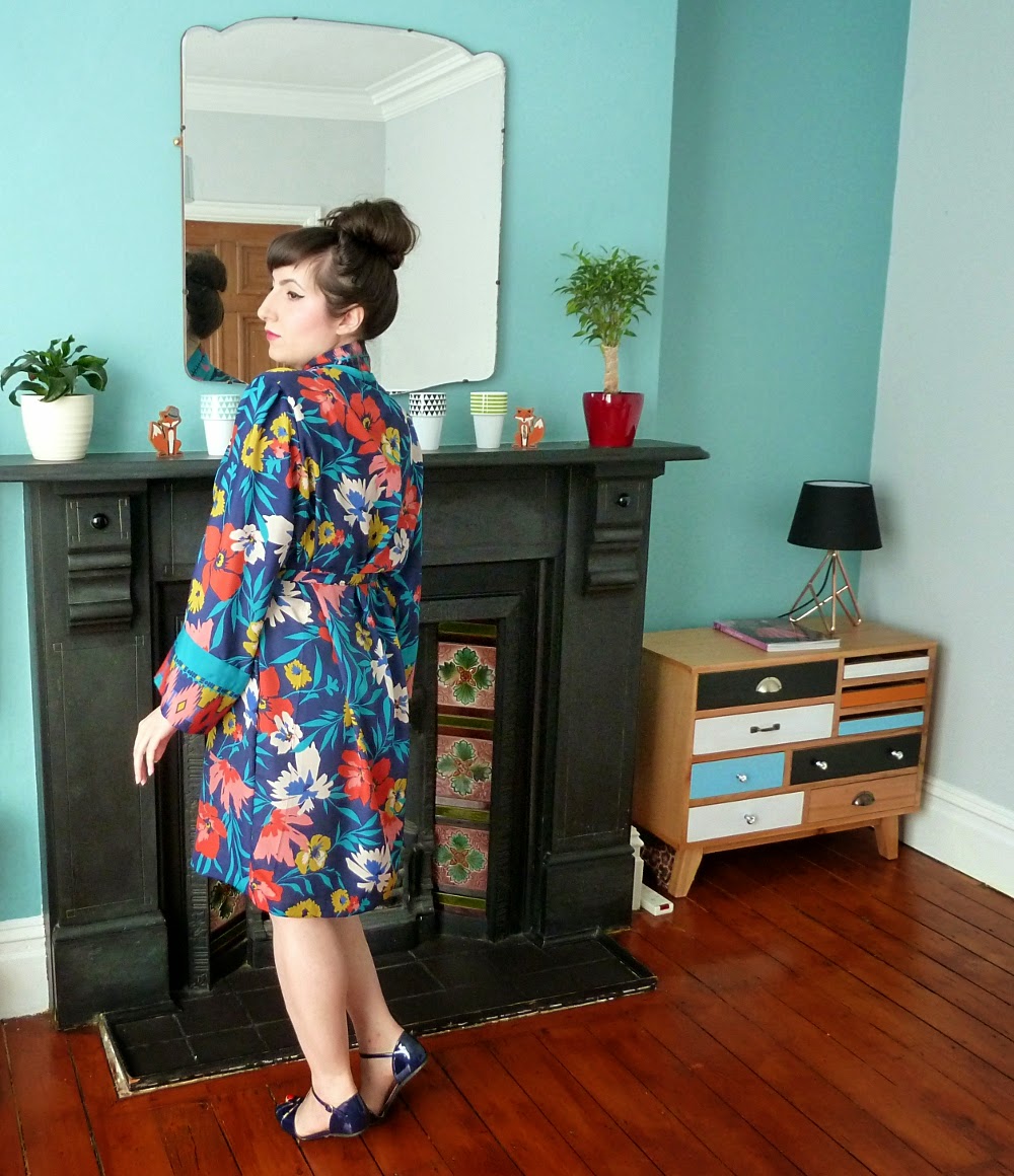 1920s Kimono Robe for #vintagepledge - A Stitching Odyssey