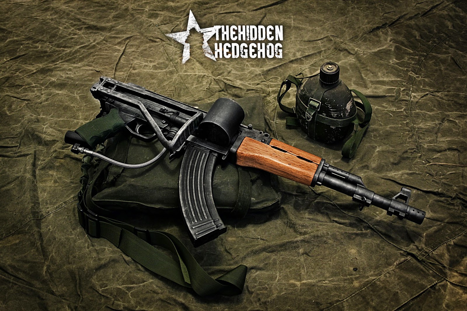 The Hidden Hedgehog: AK47 PAINTBALL MARKER!!!