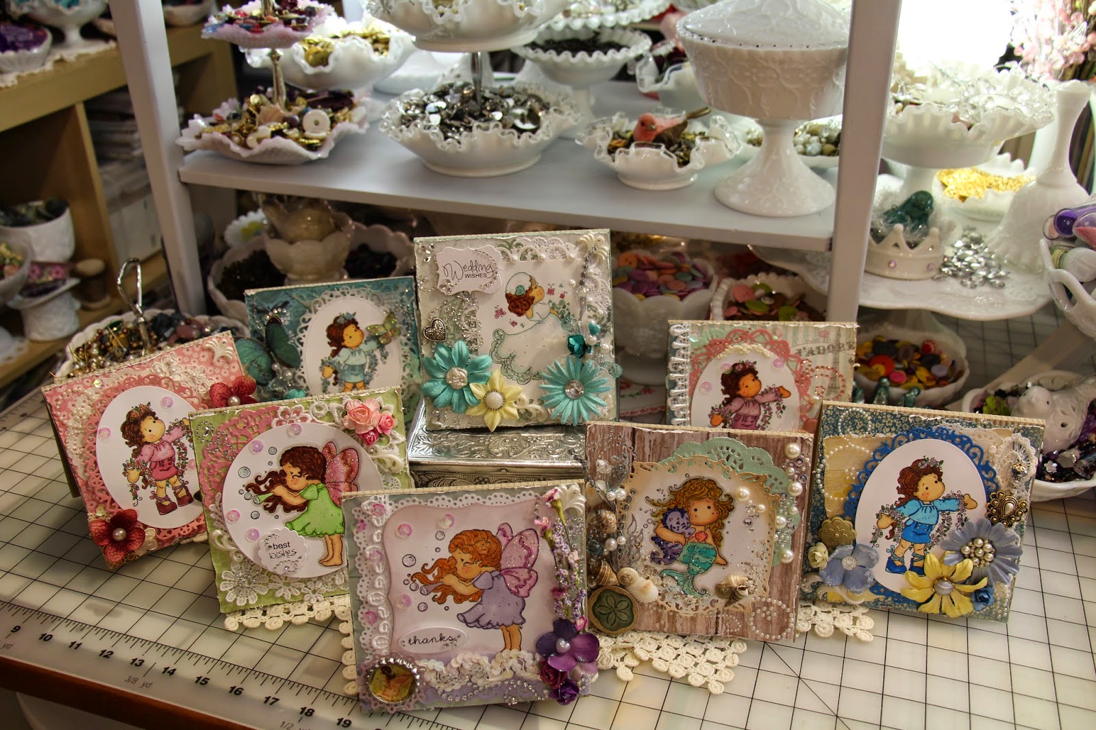 Just Paper and Bling: Magnolia Cards!