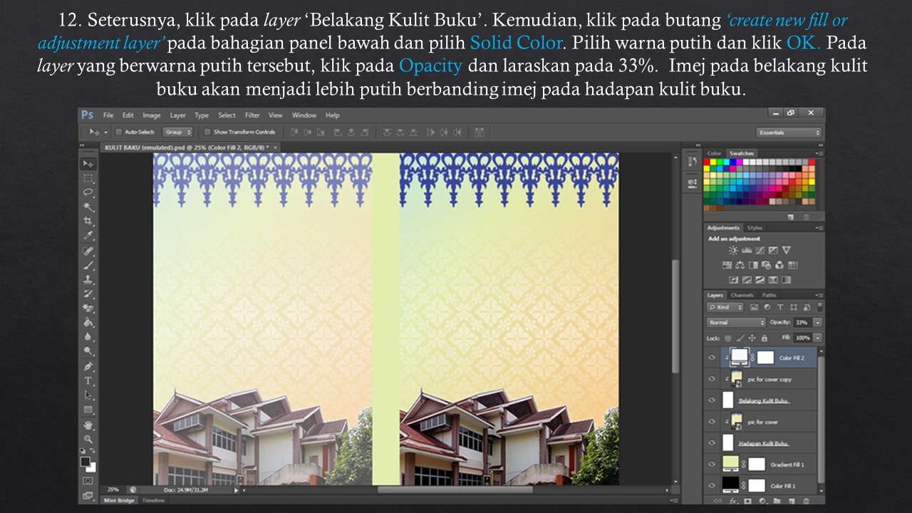 LANGKAH MUDAH MENGHASILKAN KULIT BUKU | TUTORIAL BUAT 'COVER BOOK ...