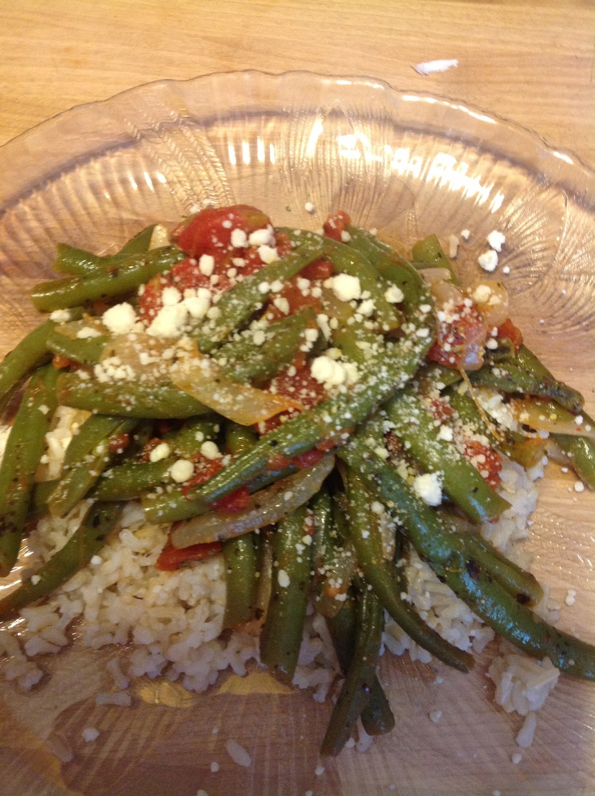 Gluten Free With Silvana: Fasolakia-Greek String Beans