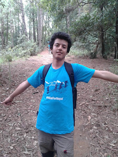 pradeep subedi: Hiking at Nagarjung