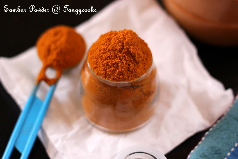 CONCOCTIONS OF A COOKAHOLIC !!!: Sambar Podi/Sambar Powder/Kuzhambu ...