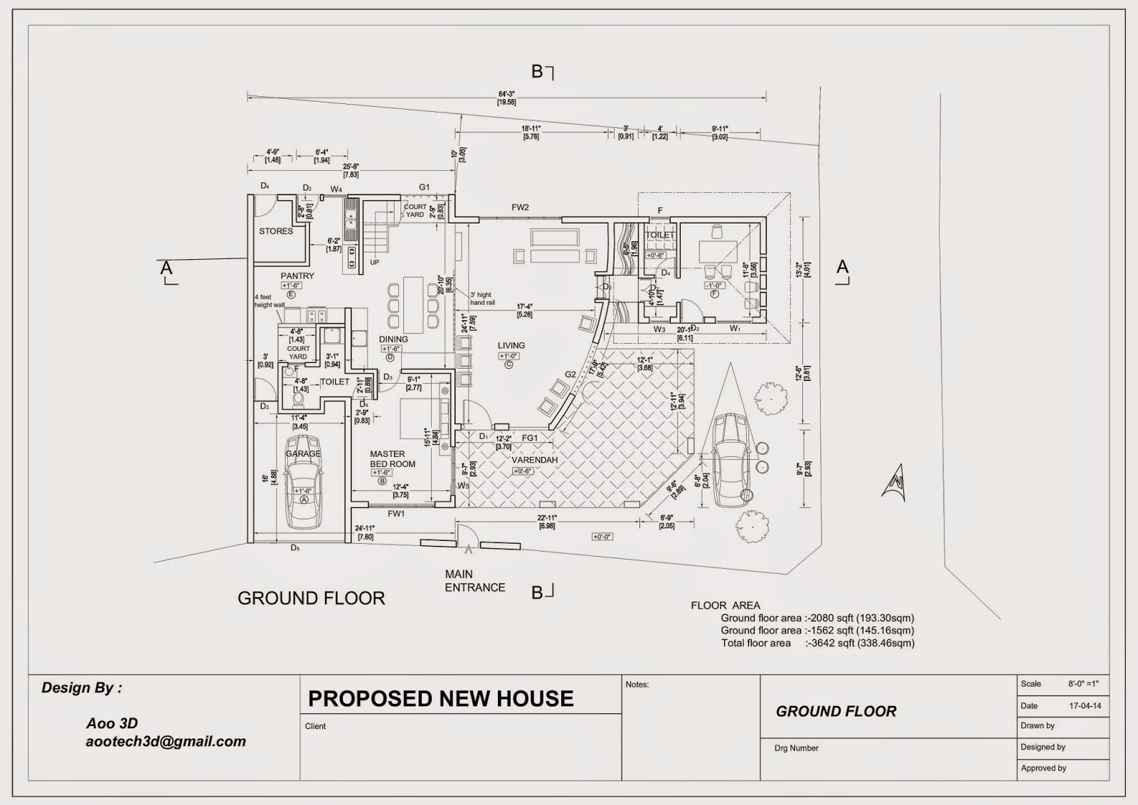 Sample Architectural Design | Aoo3D