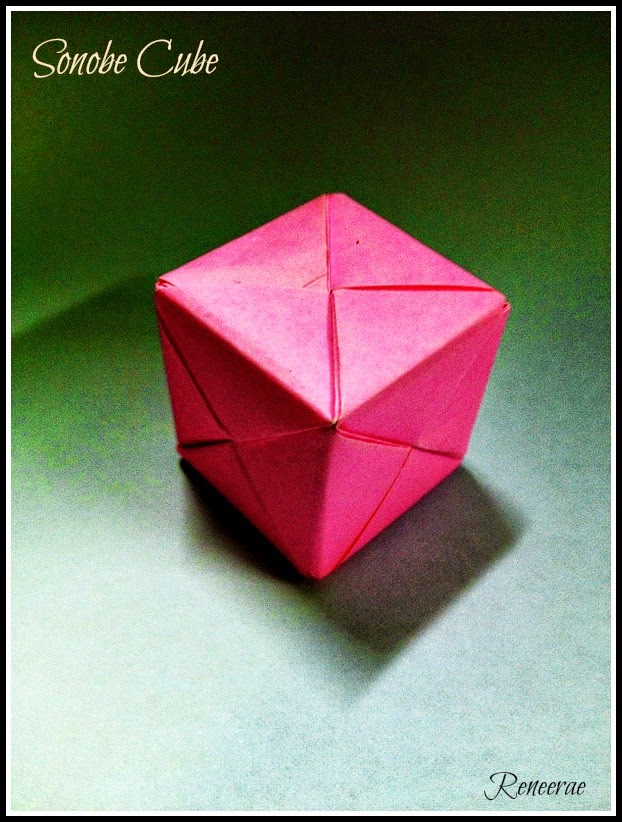 Life's Simple Pleasure: Origami Creations - Basic Sonobe Cube