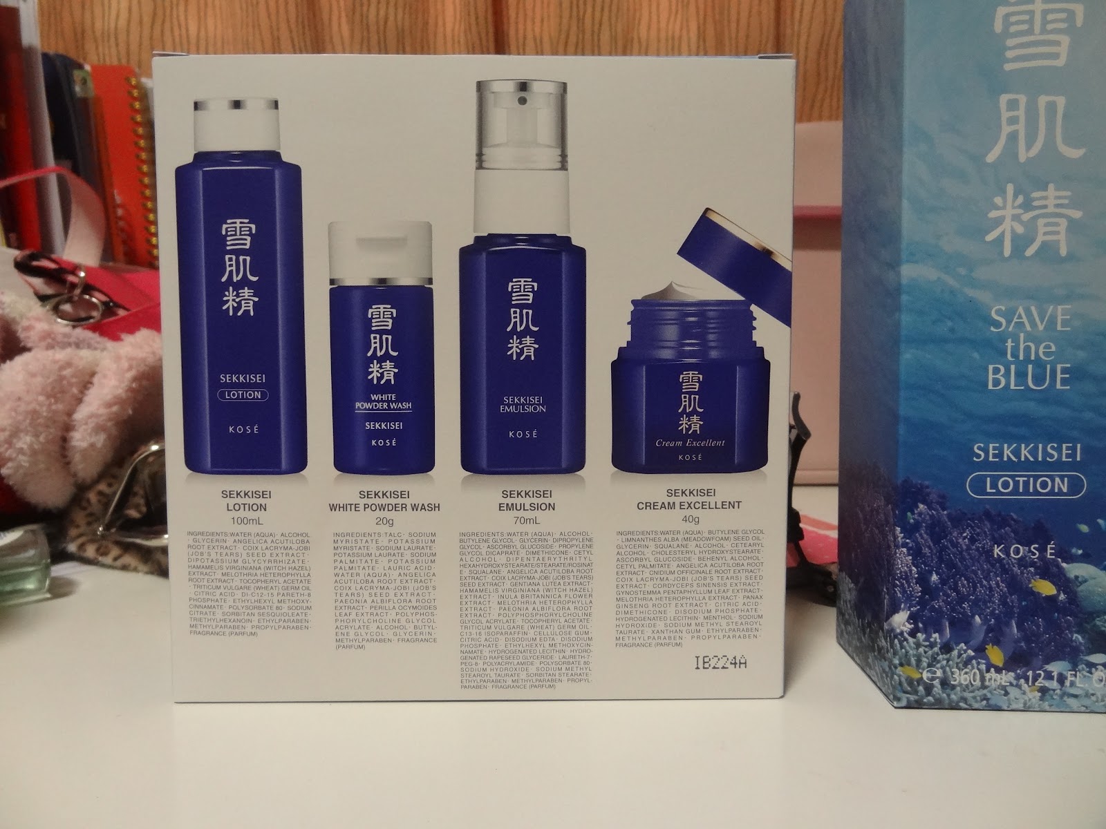 Kiyomi Lim's Site.: Save the Blue with KOSE Singapore