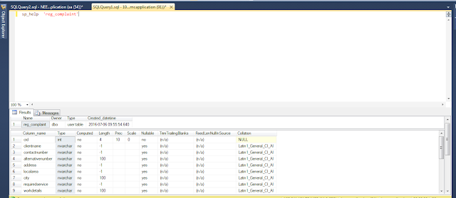 How to Get structure of a table on SQL Server? - Neeraj Code Solutions ...