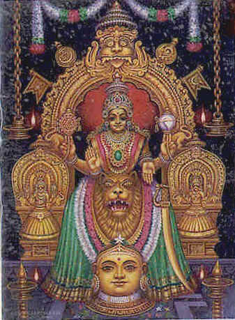 wallpapers name: Goddess Mookambika Pictures for Navratri Festival 2011