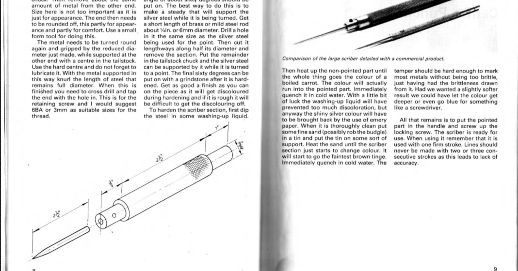 Eddie Liberato Mechanical Pursuits : A simple Scriber in CadQuery