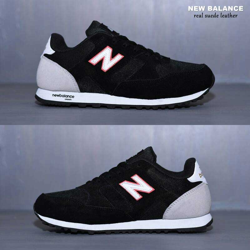 Sepatu New Balance Classic Hitam Abu [NBC-001] | Omsepatu.com