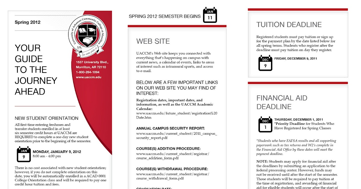 Spring Registration Brochure