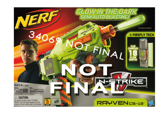 Rumor: Nerf N-Strike Rayven CS-18