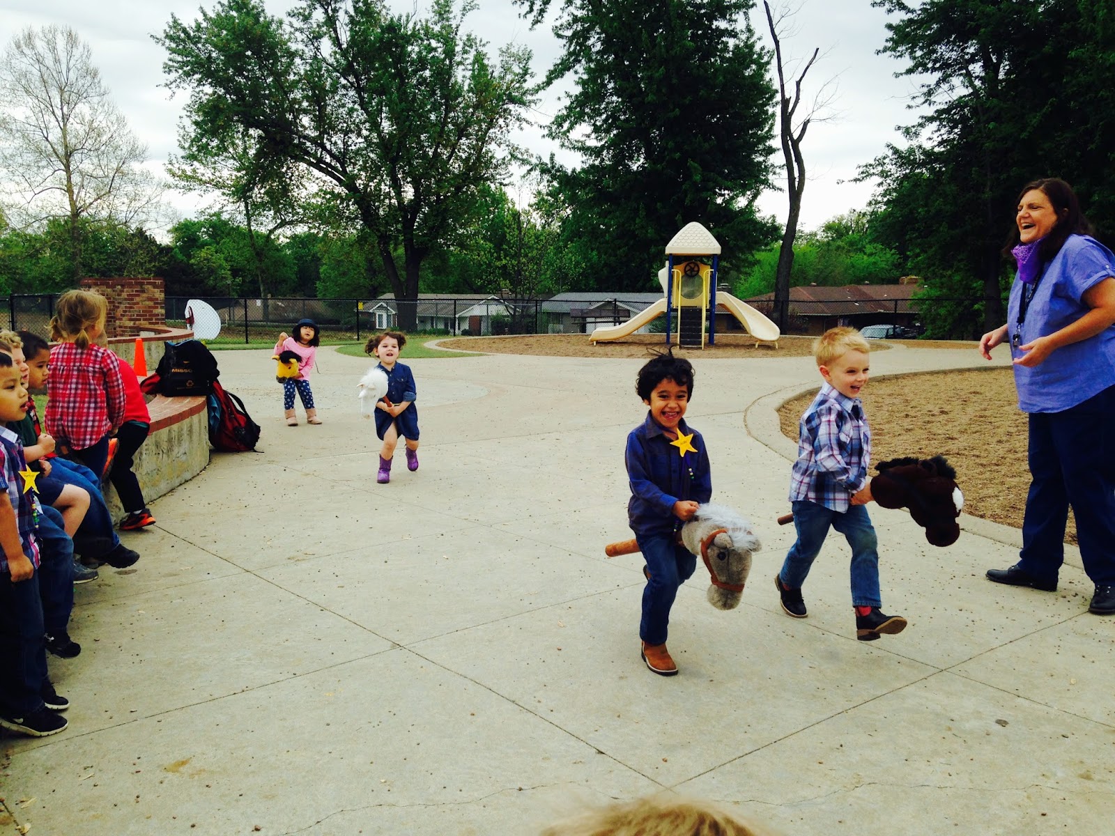 Mrs. Newton's Preschool Class: Stick Horse Rodeo