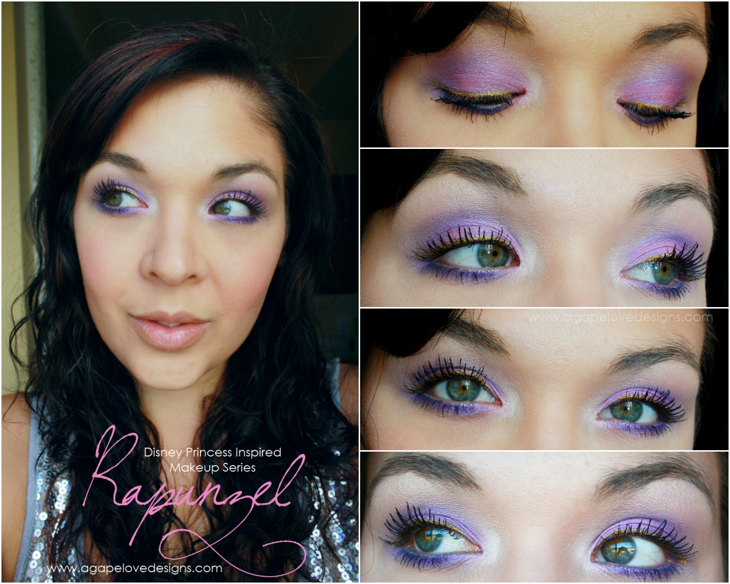 Rapunzel Inspired Makeup