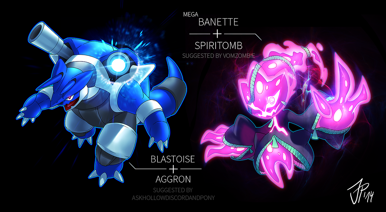 AKIWA ART: Kickass Pokemon Fusion Fan Art by Josephine