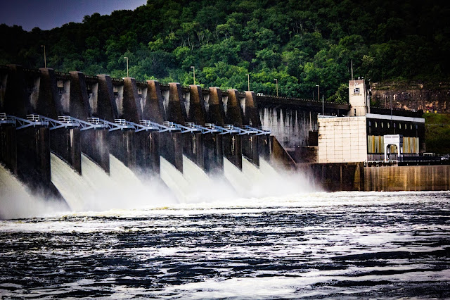 Industrial History: Fort Gibson Dam on Arkansas River in Oklahoma