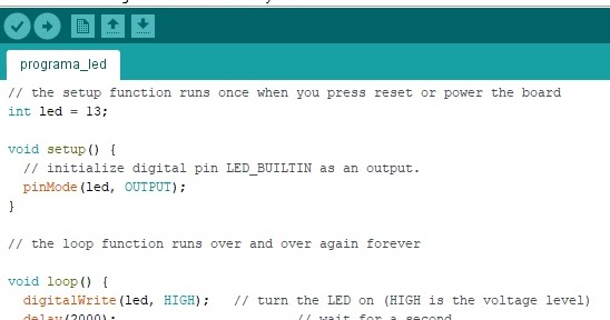Escribir su primer programa en el IDE Arduino - SOLECTRO - MAKER ZONE