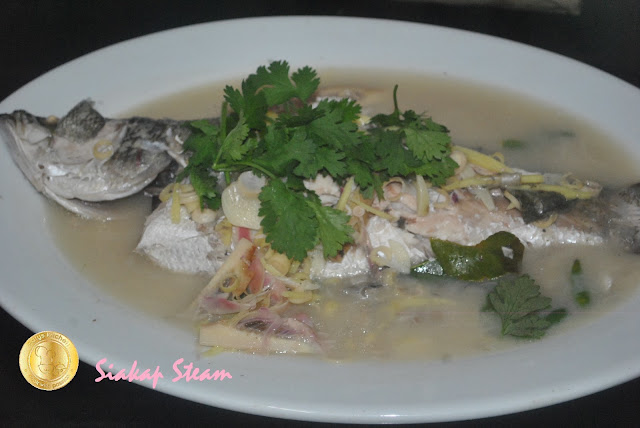 PATYSKITCHEN: SIAKAP STEAM LIMAU / STEAM SEABASS WITH LIME THAI STYLE