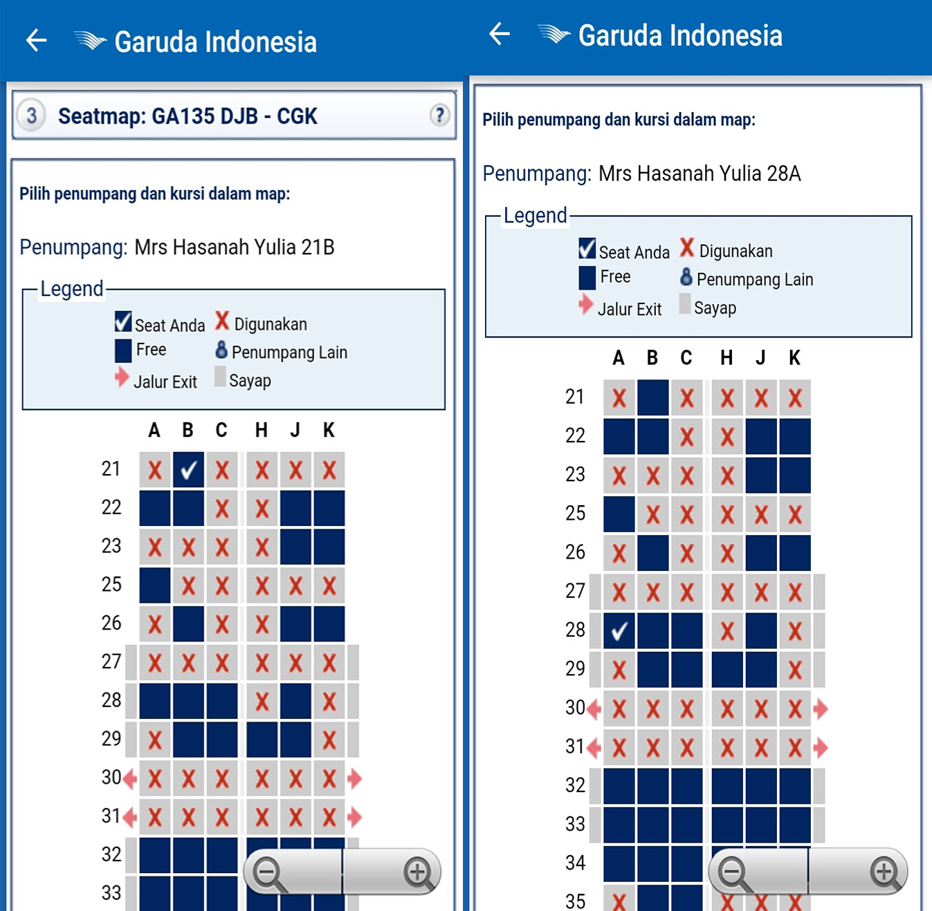 Hana No Yuri: Mudahnya Check-In dengan Aplikasi Garuda Indonesia