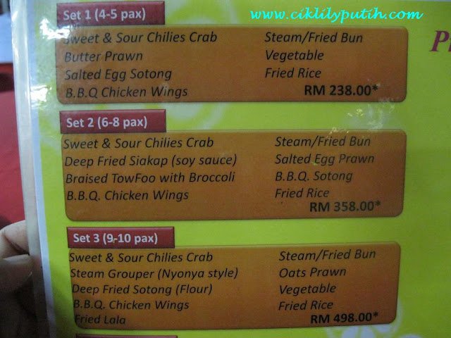 CikLilyPutih The Lifestyle Blogger: Birthday Celebration @ Restoran ...