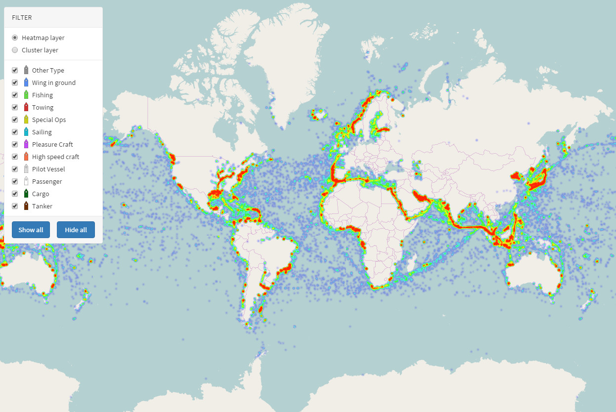Maritime Map Of The World - Map