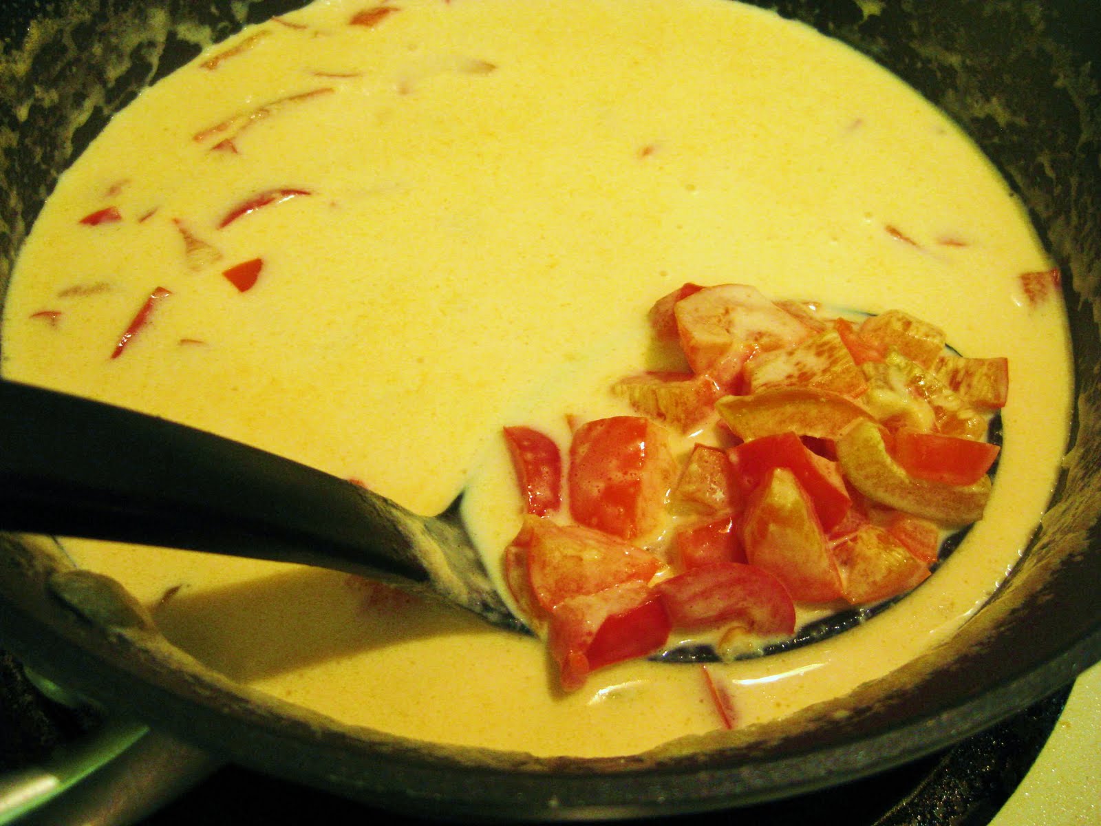 The Joyful Table: Pasta with Red Bell Pepper Cream Sauce