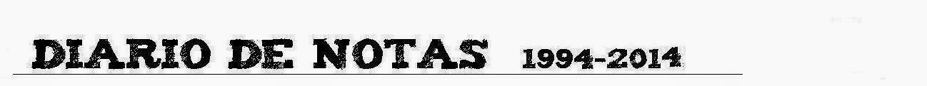 Diario de notas
