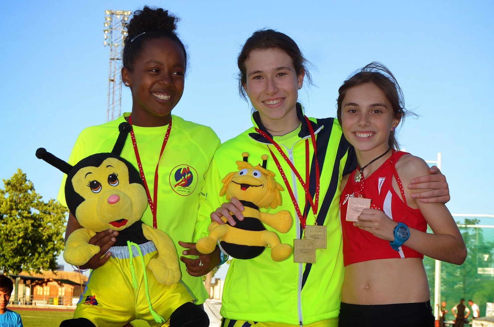 CINCO MEDALLAS PARA LOS INFANTILES EN EL CAMPEONATO DE MADRID. MARINA ...