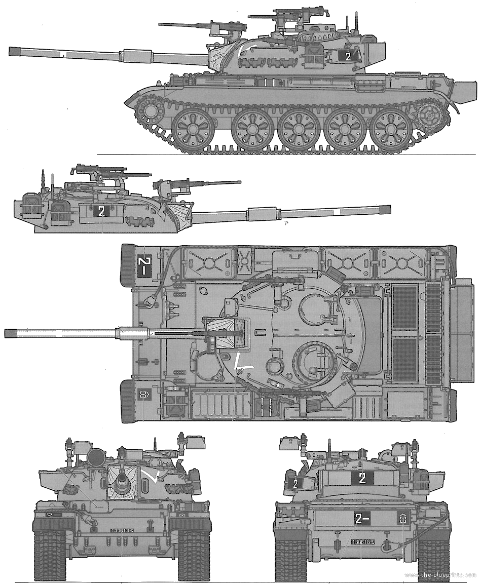 oldSarges Wargame and Model blog: Making Tiran 5 out of PCS T55